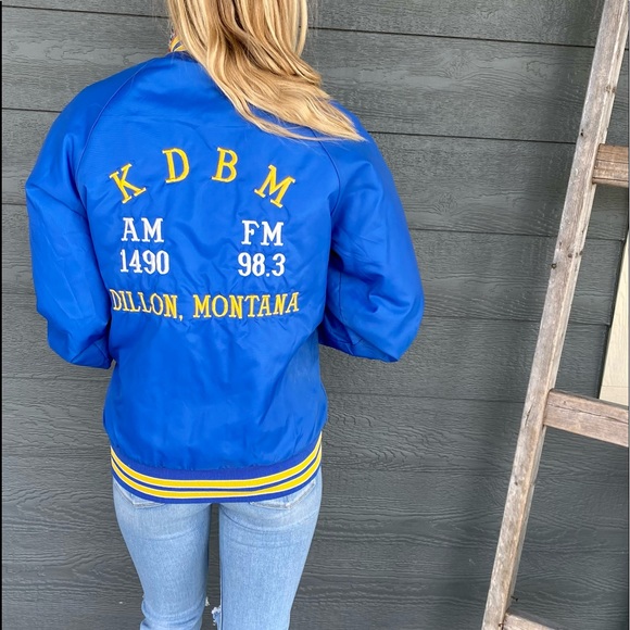 Vintage | Jackets & Coats | Vintage 96s Usa Made Montana Radio Jacket ...